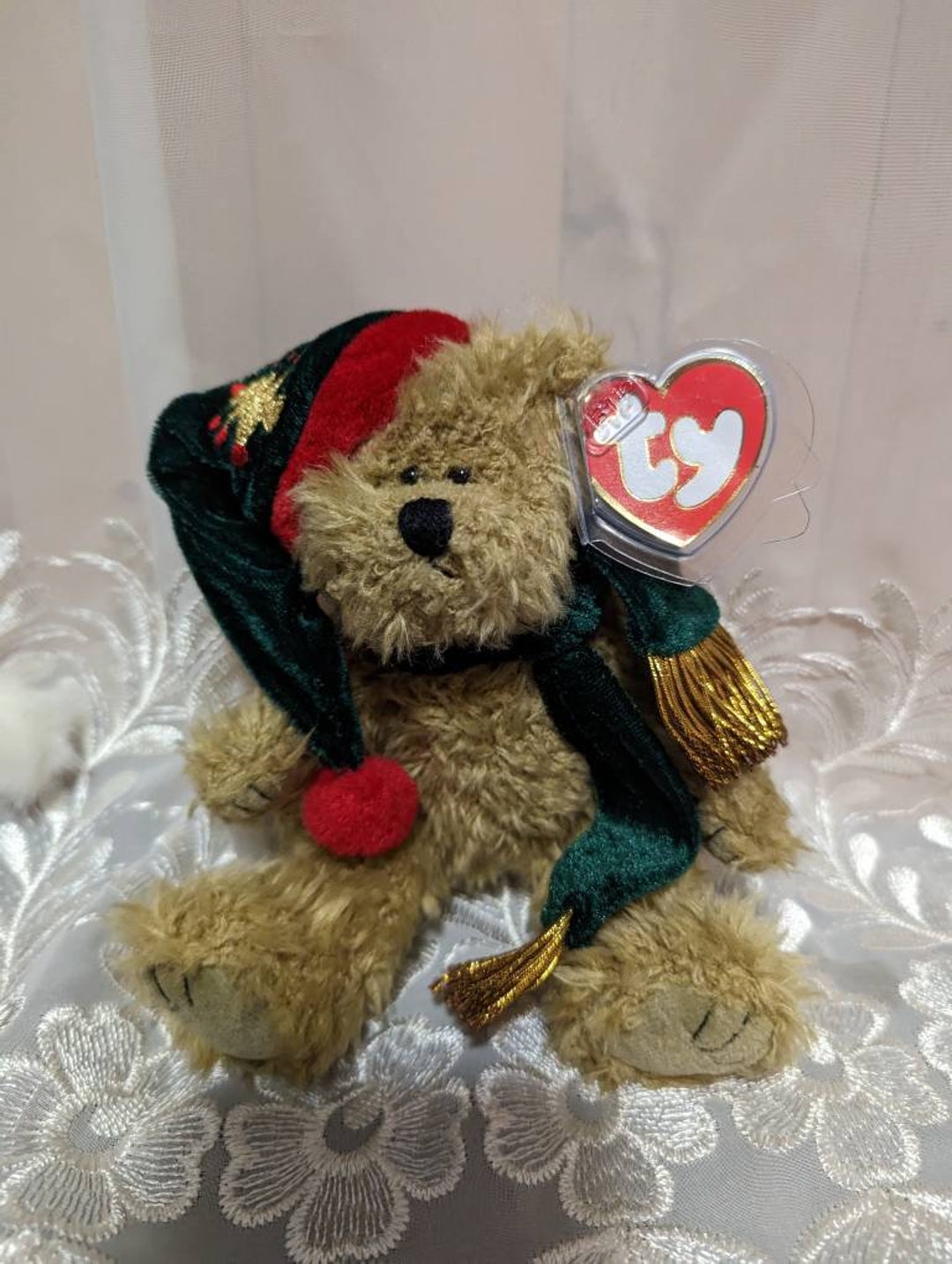 TY Attic Treasure Collection - Spruce the Bear - Vintage Plush Toy - Etsy