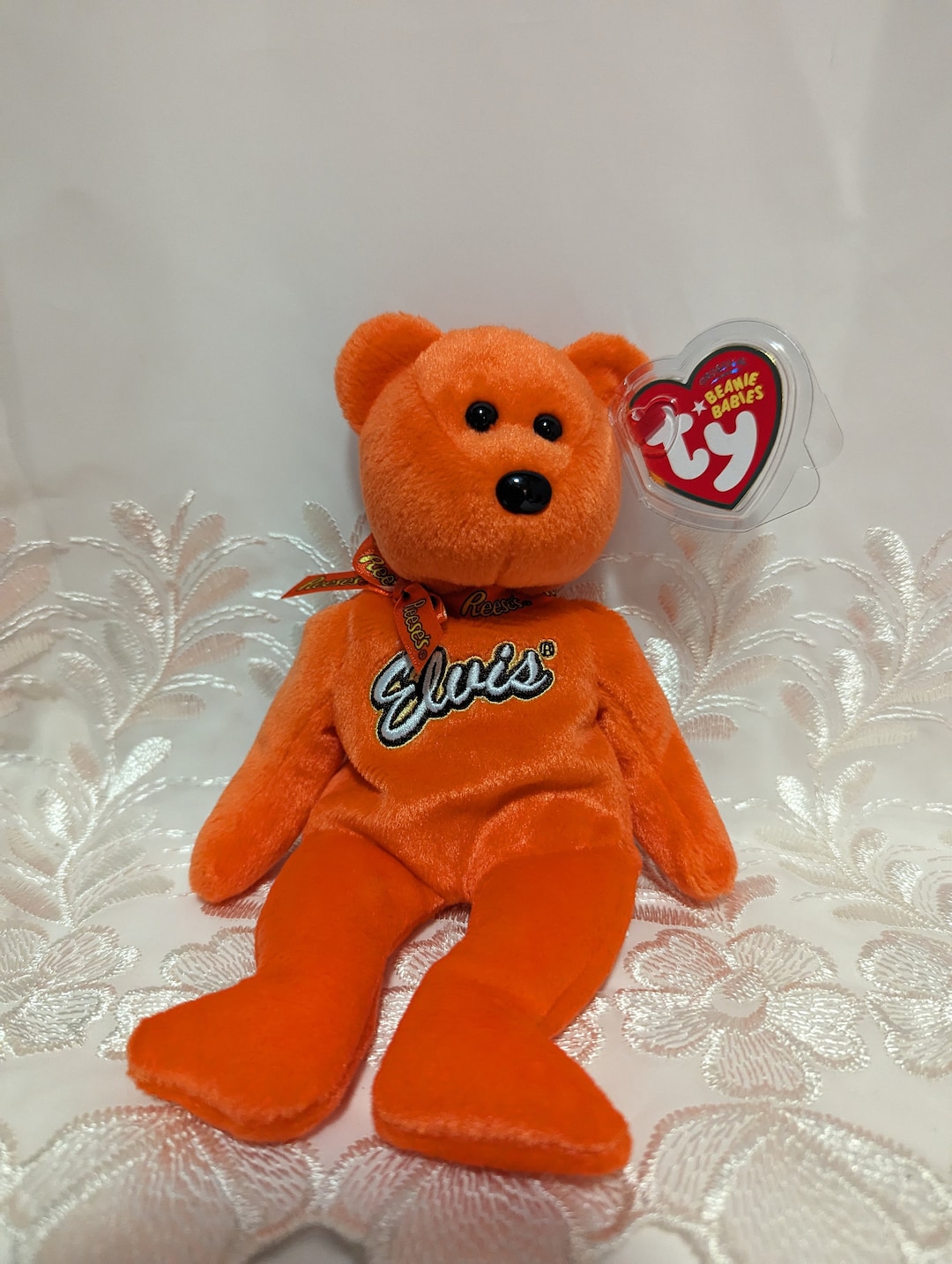 Ty Beanie Baby - Coco Presley the Orange Bear (8.5in) Walgreens ...
