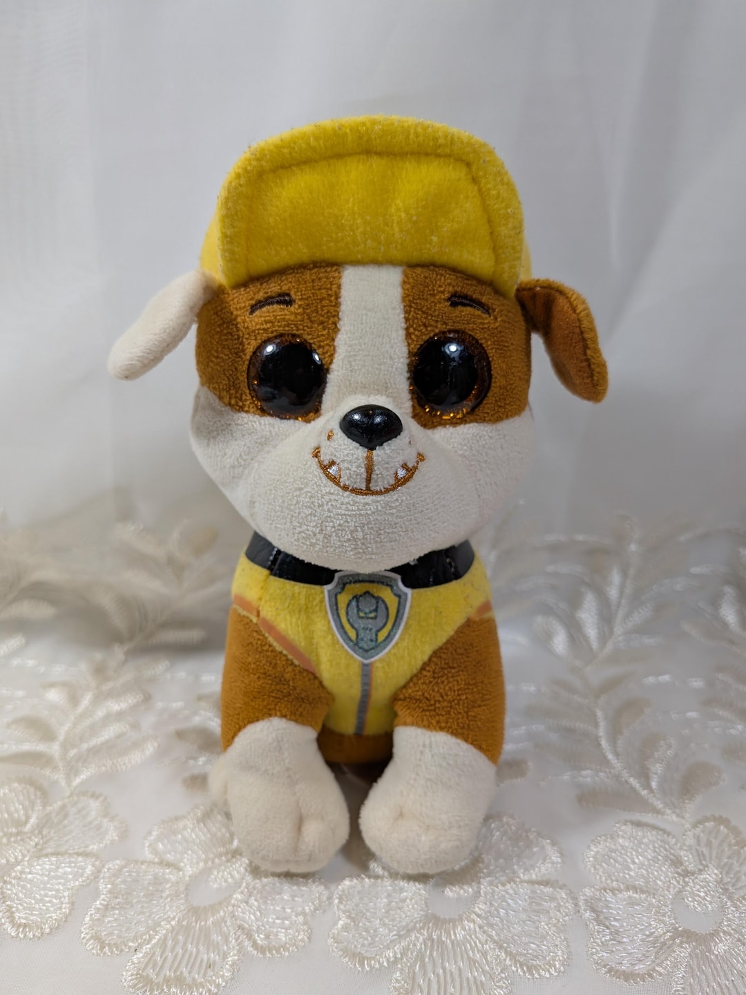 Ty Beanie Boo - Rubble the Dog From Paw Patrol (6in) No Tag - Etsy Canada