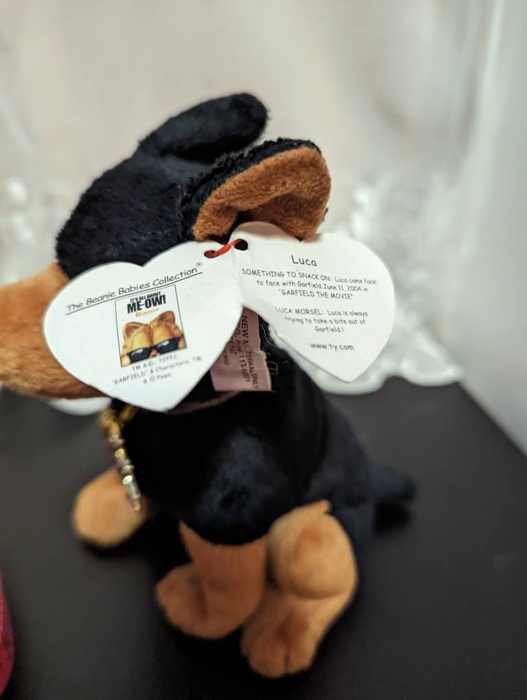Ty Beanie Baby Luca the Dog From the Garfield Movie Retired - Etsy ...