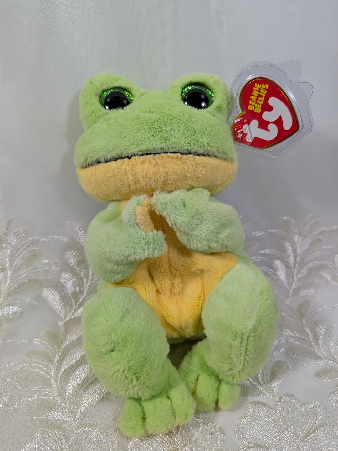 Ty Beanie Bellies - Snapper the Frog (8in) - Etsy