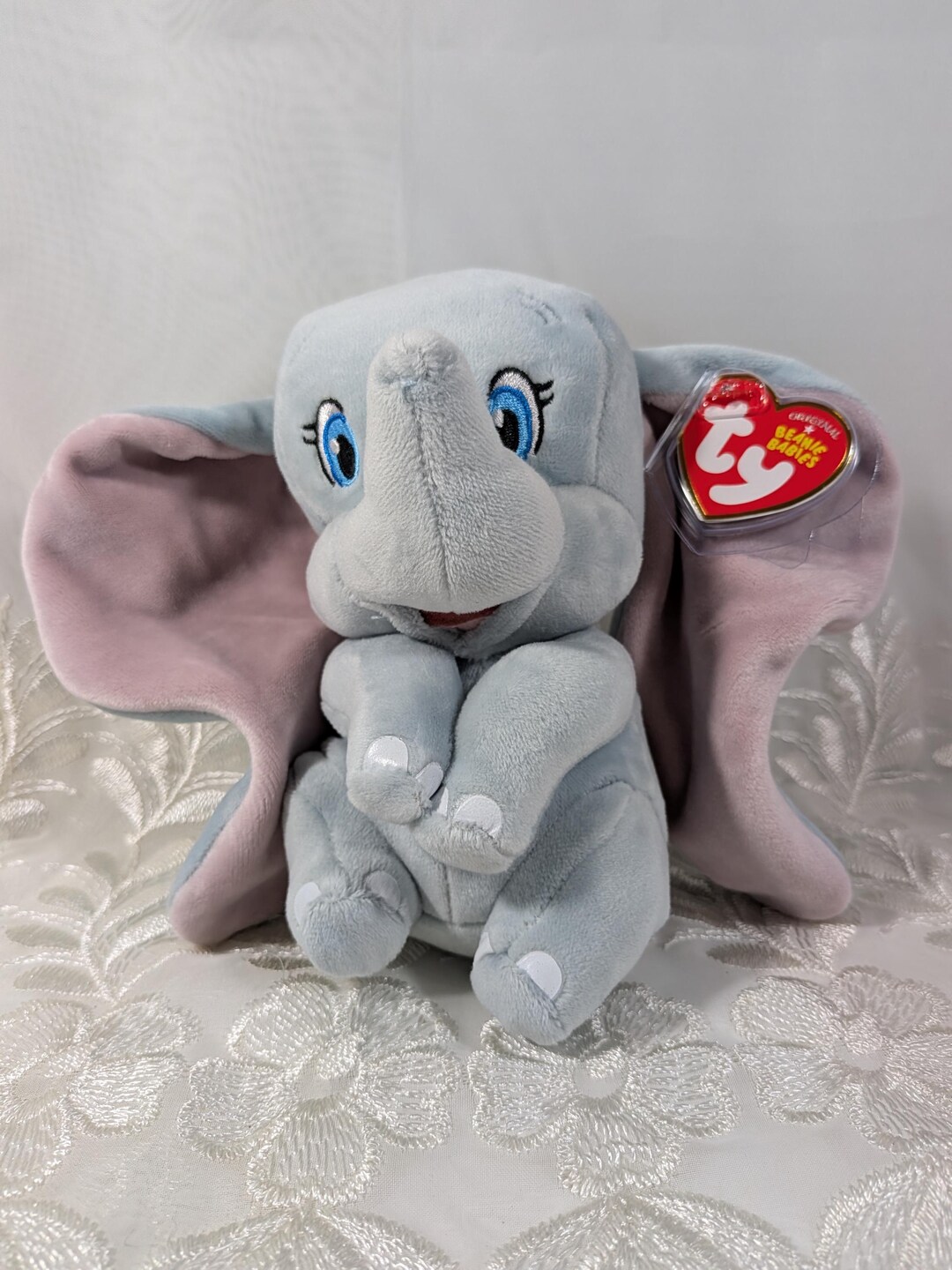 Ty Beanie Baby - Dumbo the Elephant (8in) - Etsy