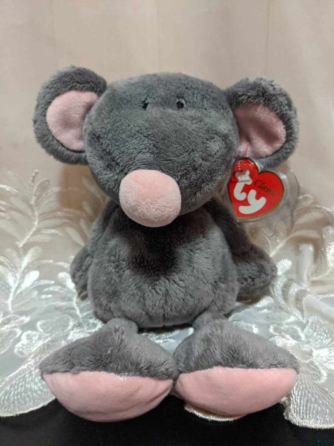 TY Classic Collection Rocker the Mouse Rare Plush Toys 10in - Etsy