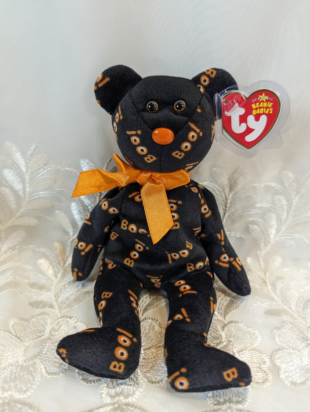 Ty Beanie Baby - Yikes the Halloween Bear (8.5in) - Etsy