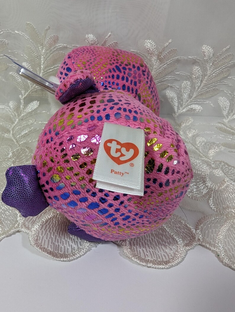 Ty Beanie Boo - Patty the Pink Penguin (6in) Justice Exclusive - Etsy