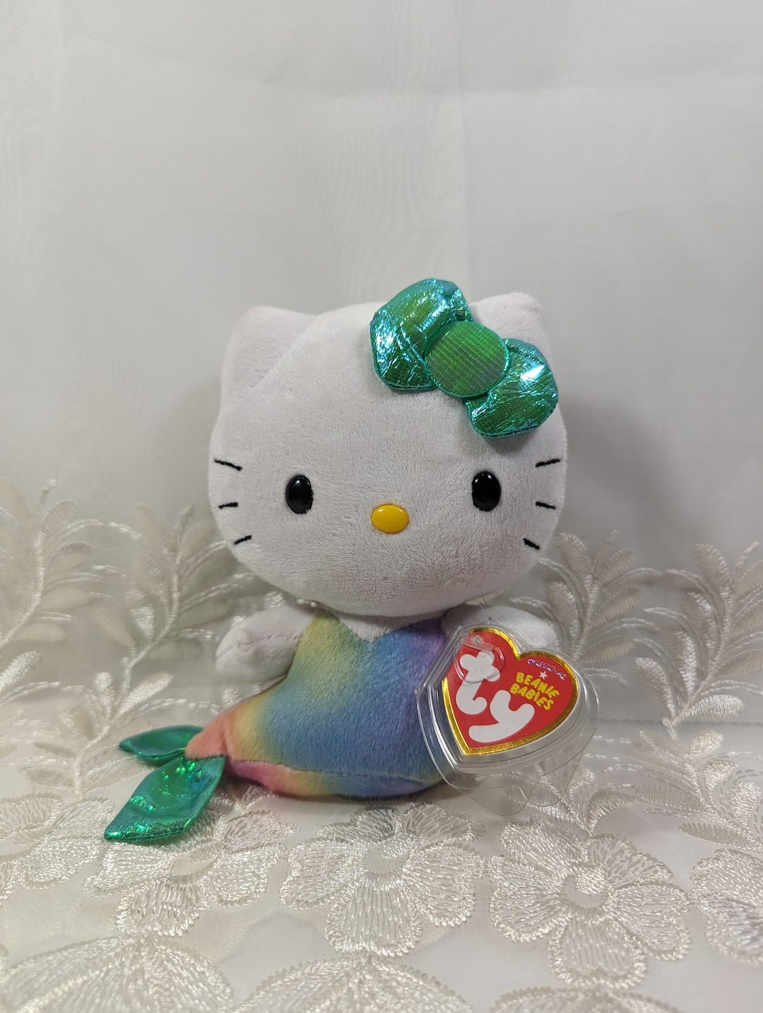 Ty Beanie Baby - Hello Kitty Mermaid (6in) - Etsy