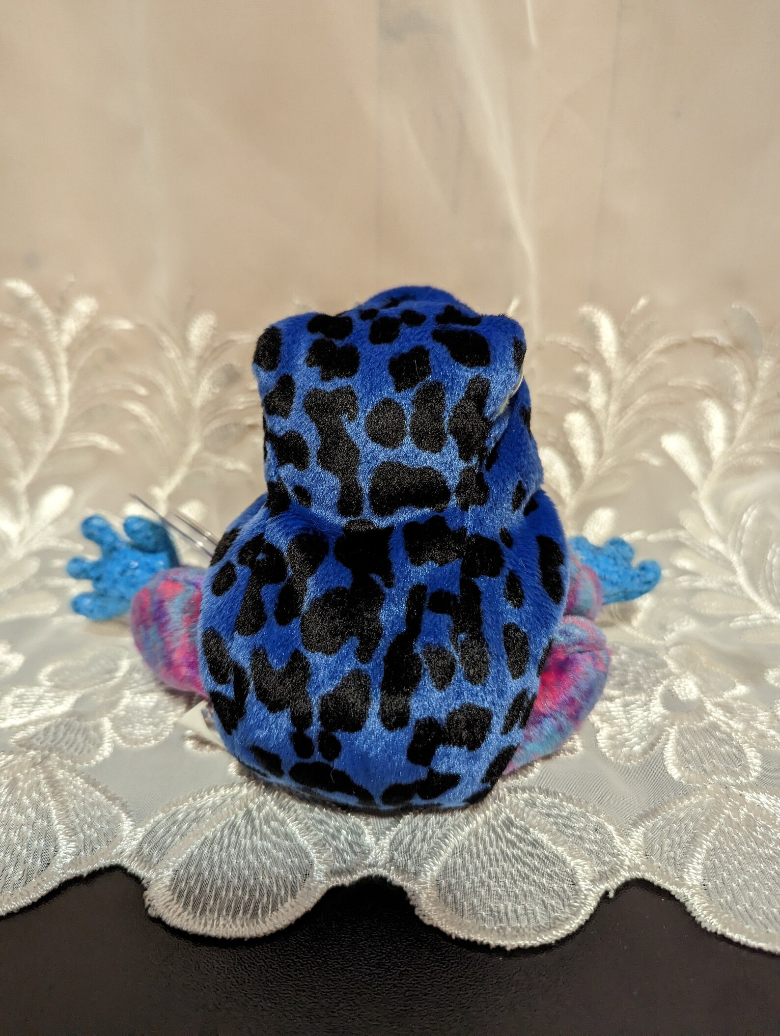 Ty Beanie Baby - Dart the Blue Frog- Mint Plush Toy (7in) - Etsy