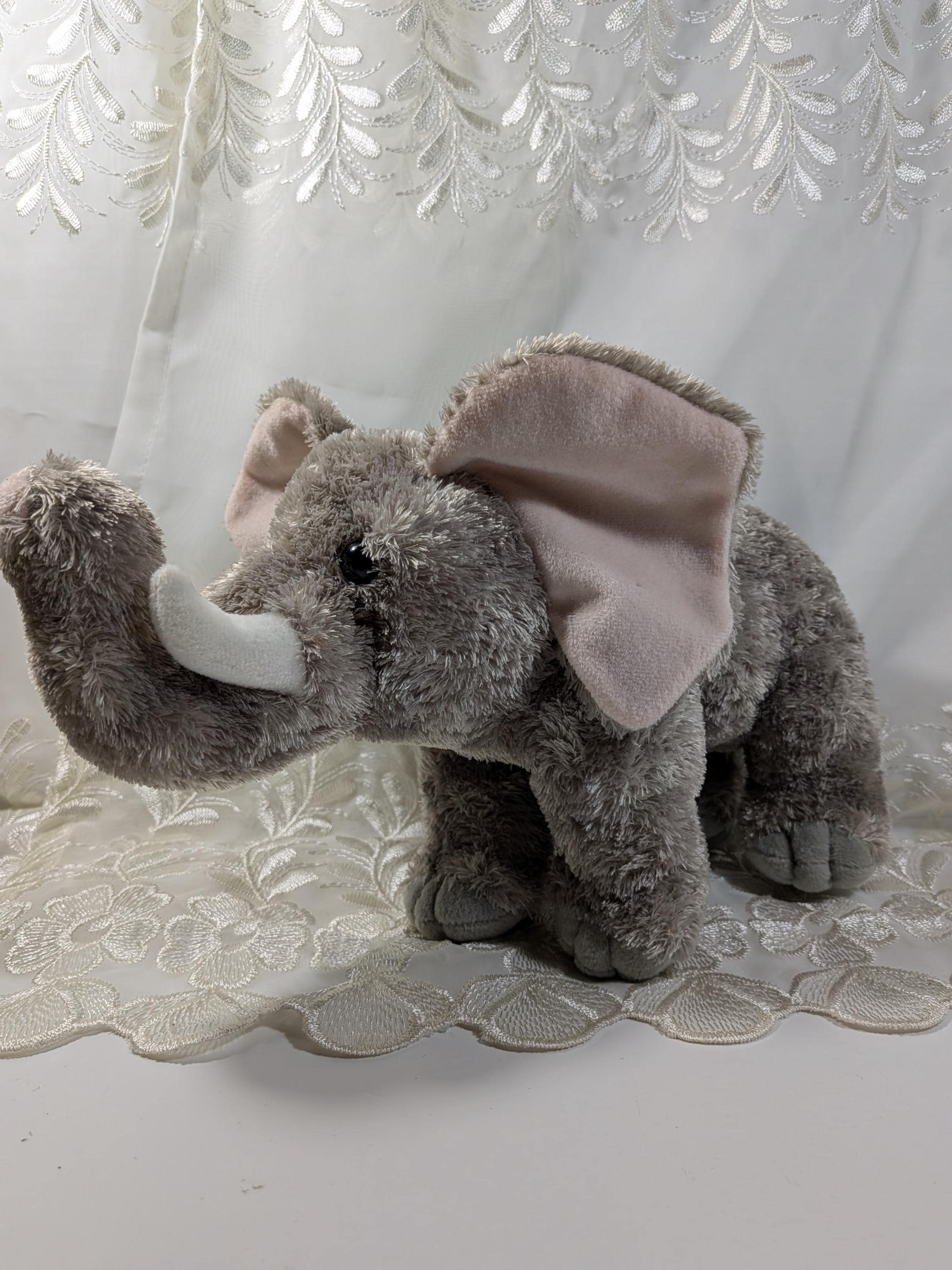 Hand-stitched Plush Toy Aurora World Miyoni Asian Elephant Plush - 9.5 ...