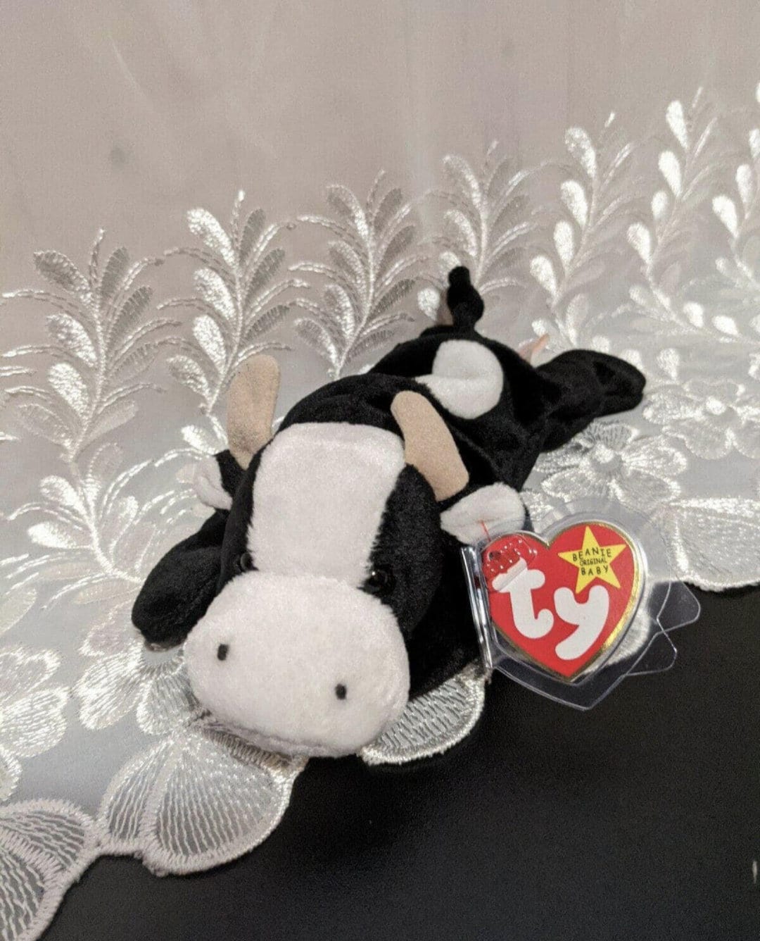 Ty Beanie Baby - Daisy the Cow (8in) - Etsy