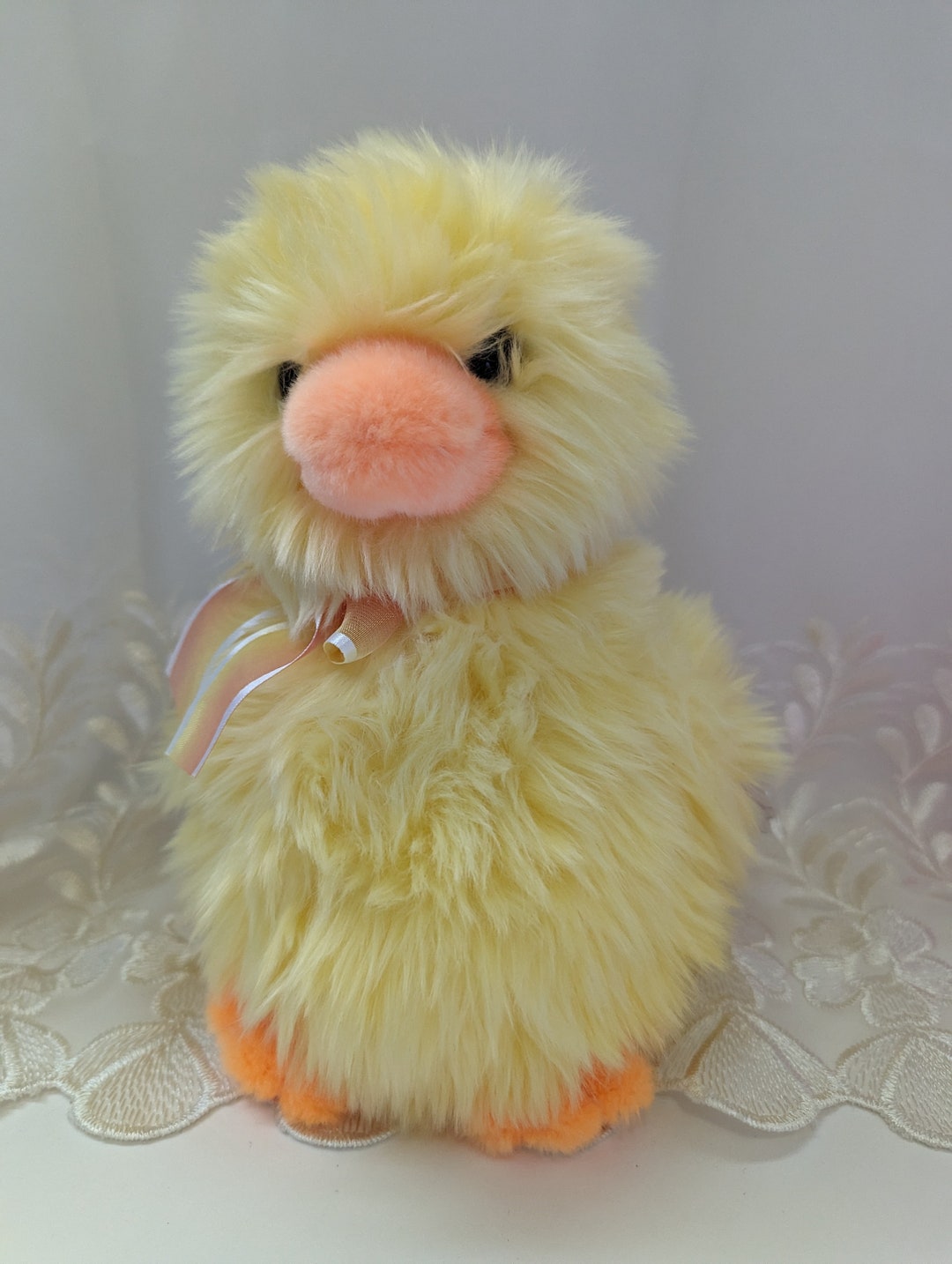 Ty Classic Collection - Cooper the Fuzzy Yellow Chick (9in) - Etsy