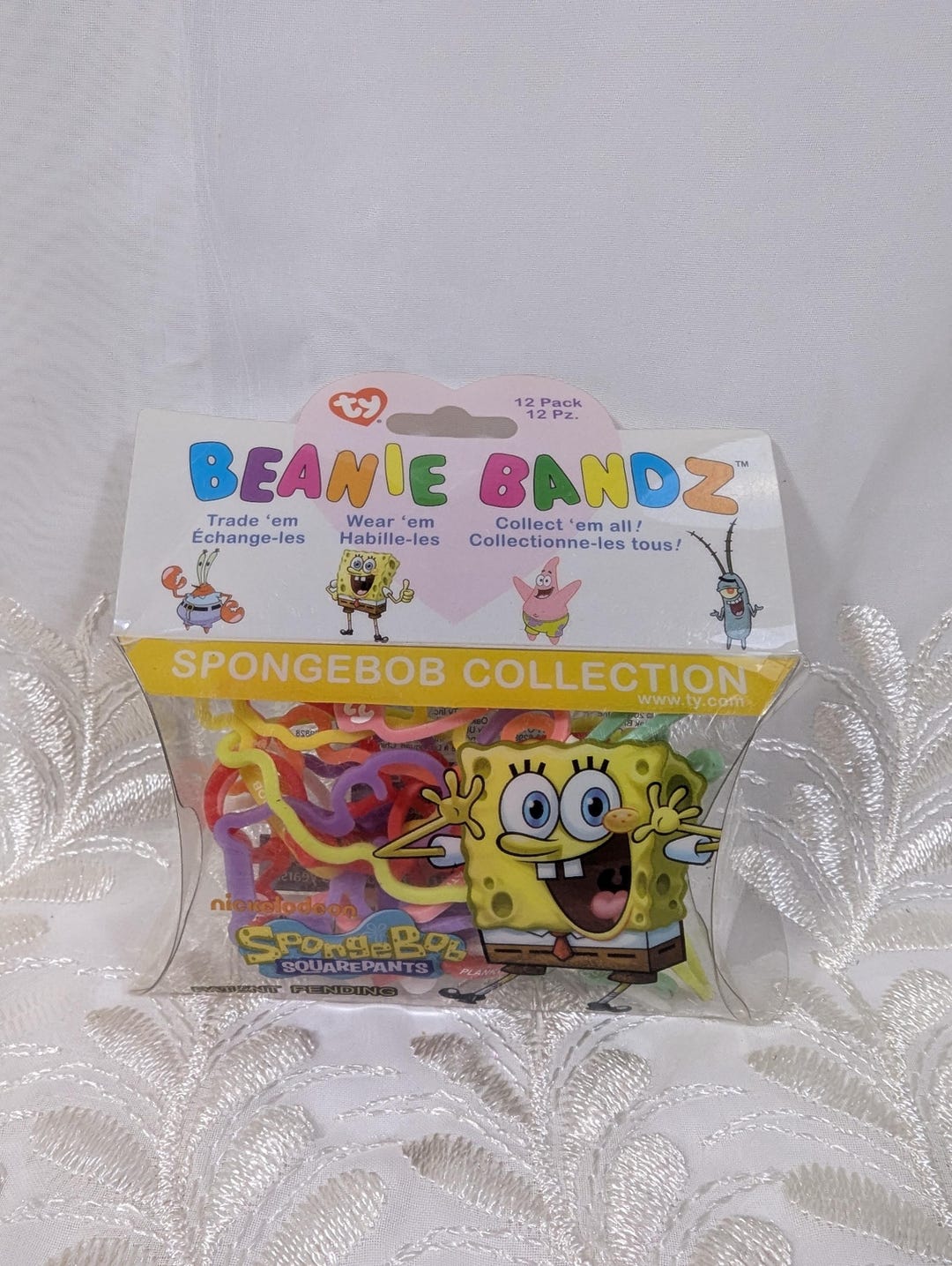 Seller Away May 14 - 28 Ty Beanie Bandz - Spongebob Collection (12 ...