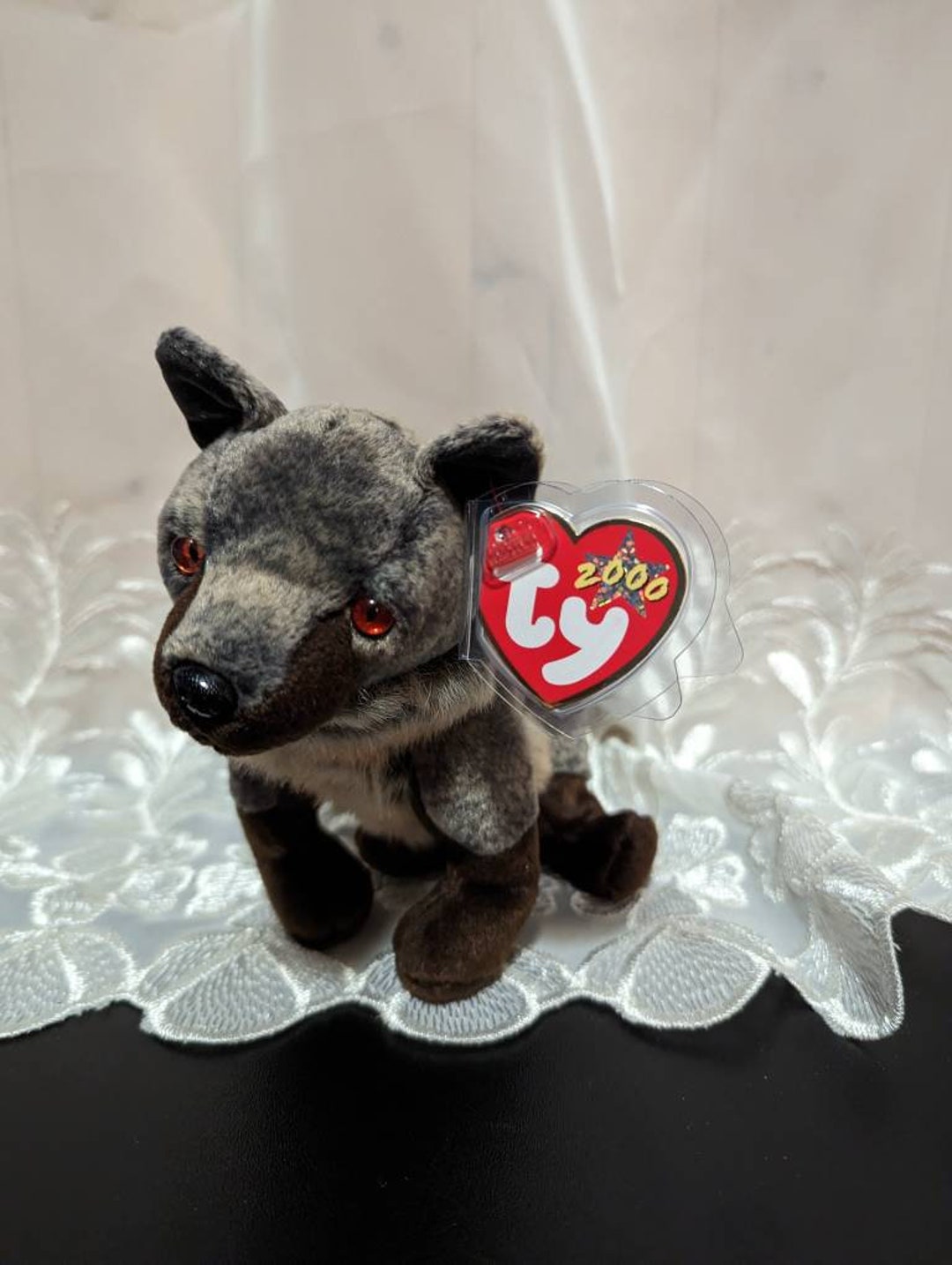 Ty Beanie Babies - Howl the Wolf - Mint Vintage Retired Collectible ...