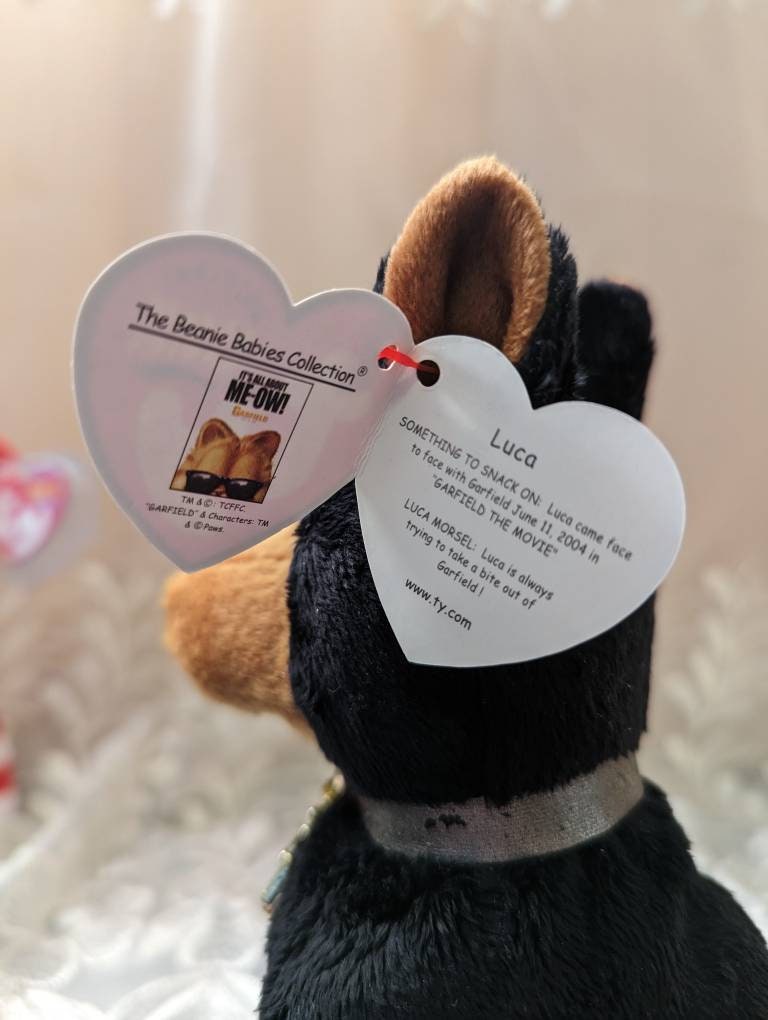 Ty Beanie Baby Luca the Dog From the Garfield Movie - Etsy