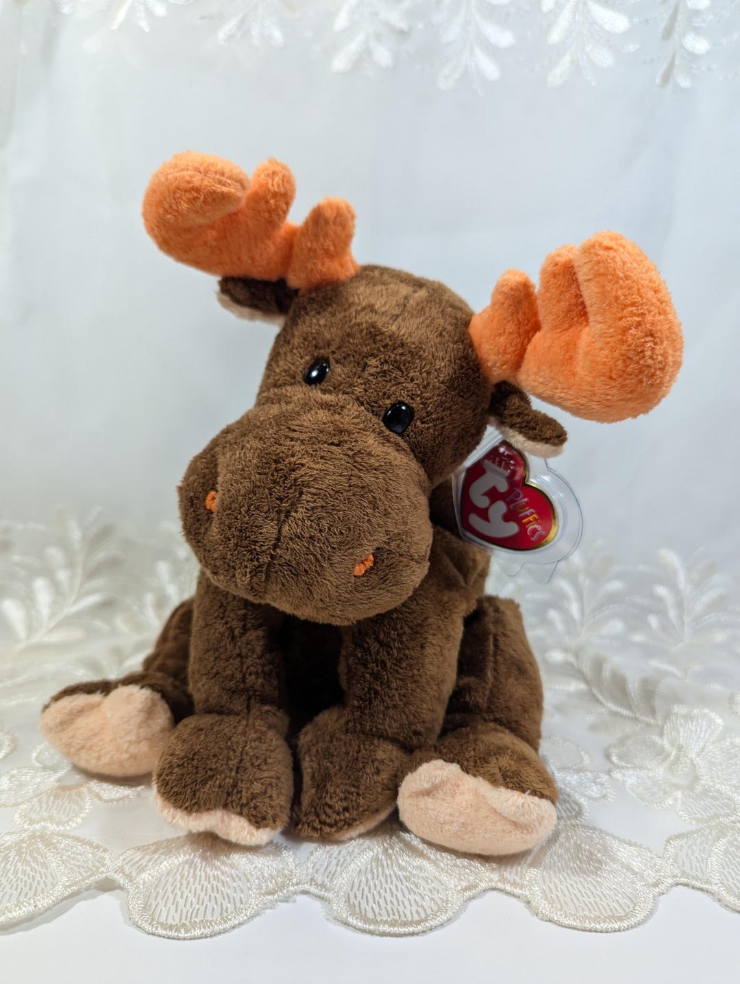 Ty Pluffies Collection - Lumpy the Moose (9in) - Etsy