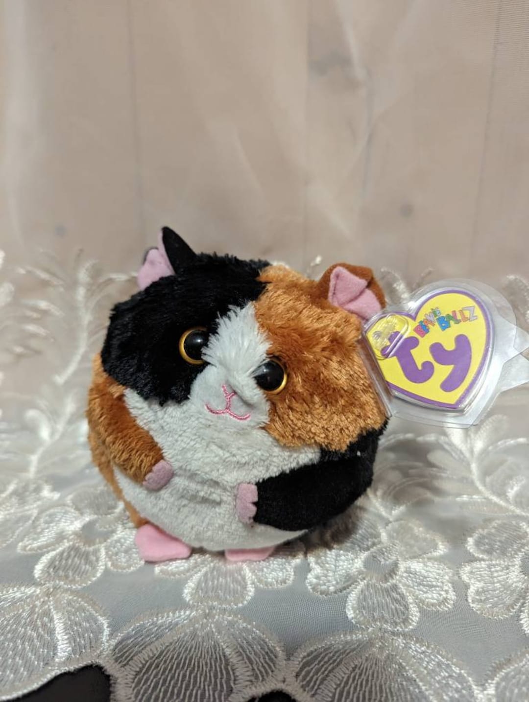 Ty Beanie Ballz - Speedy the Calico Cat - Near Mint Plush Toy (5in) - Etsy