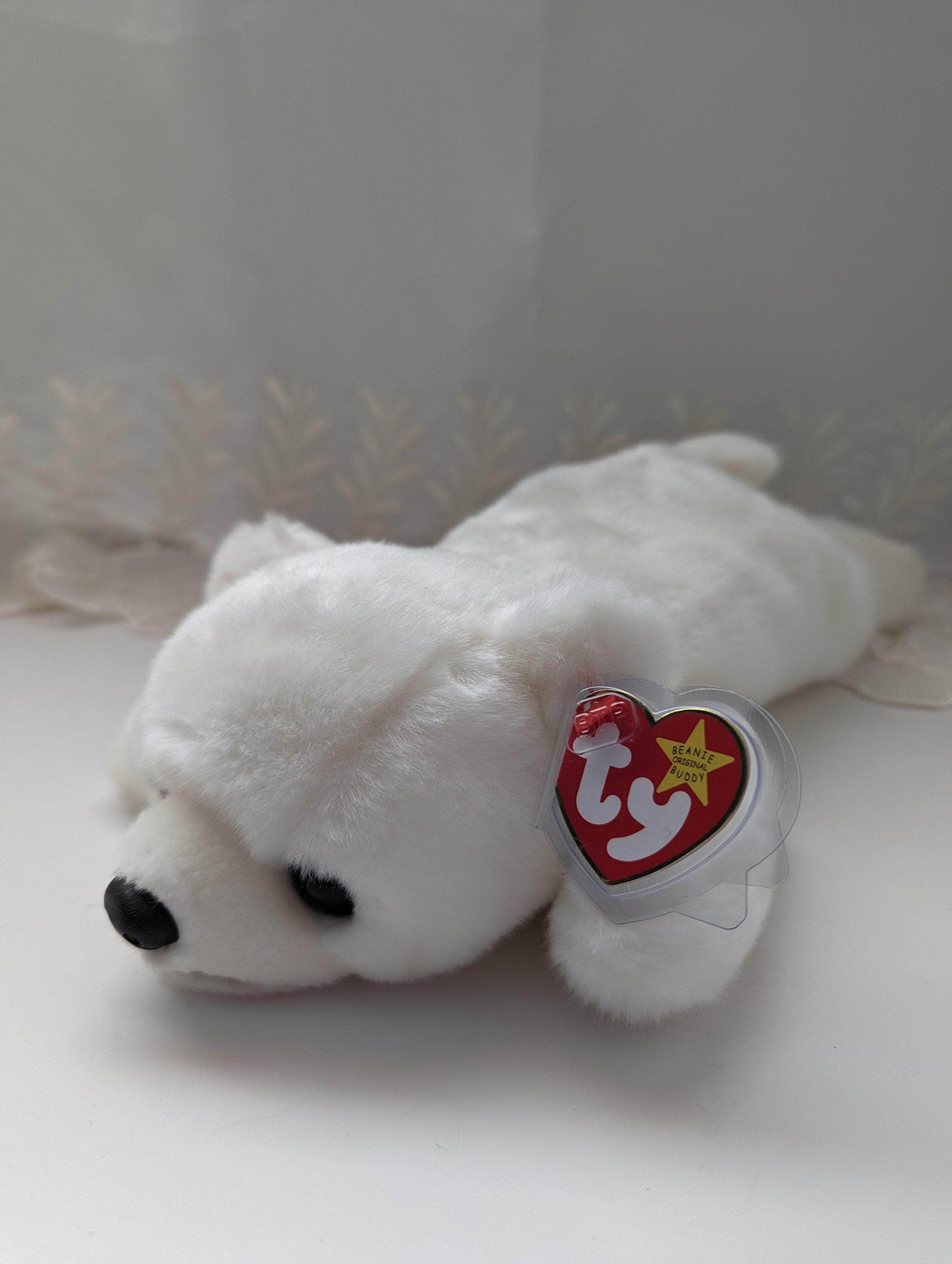 Chilly the polar bear beanie baby value store