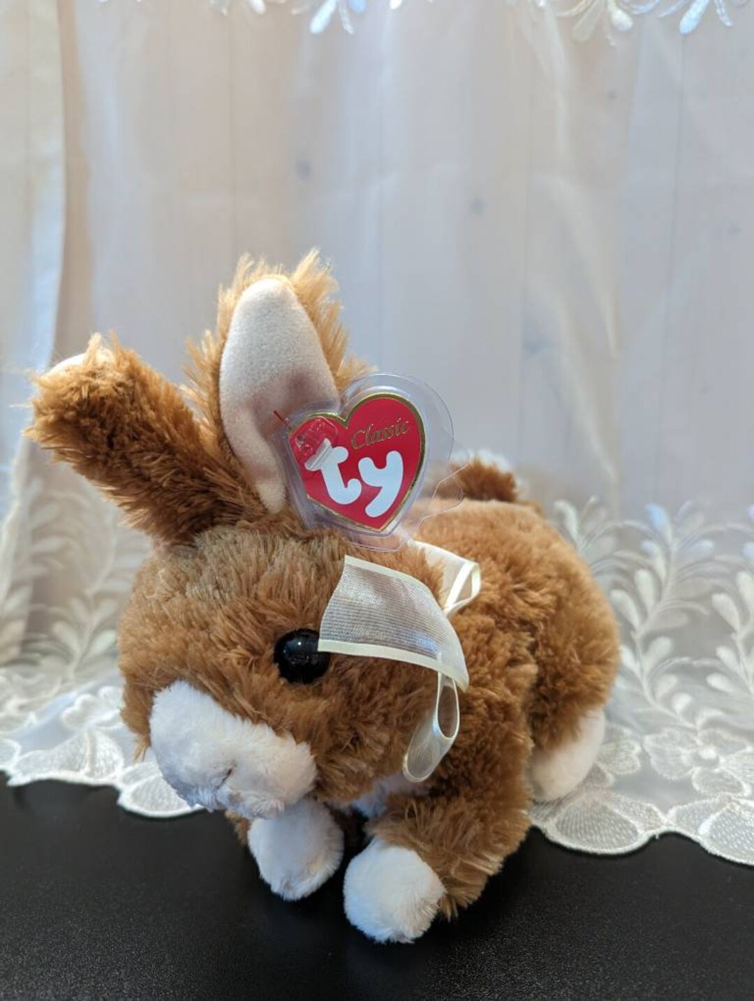 Ty Classic Collection - Fielding the Brown Bunny Rabbit - Mint Rare ...