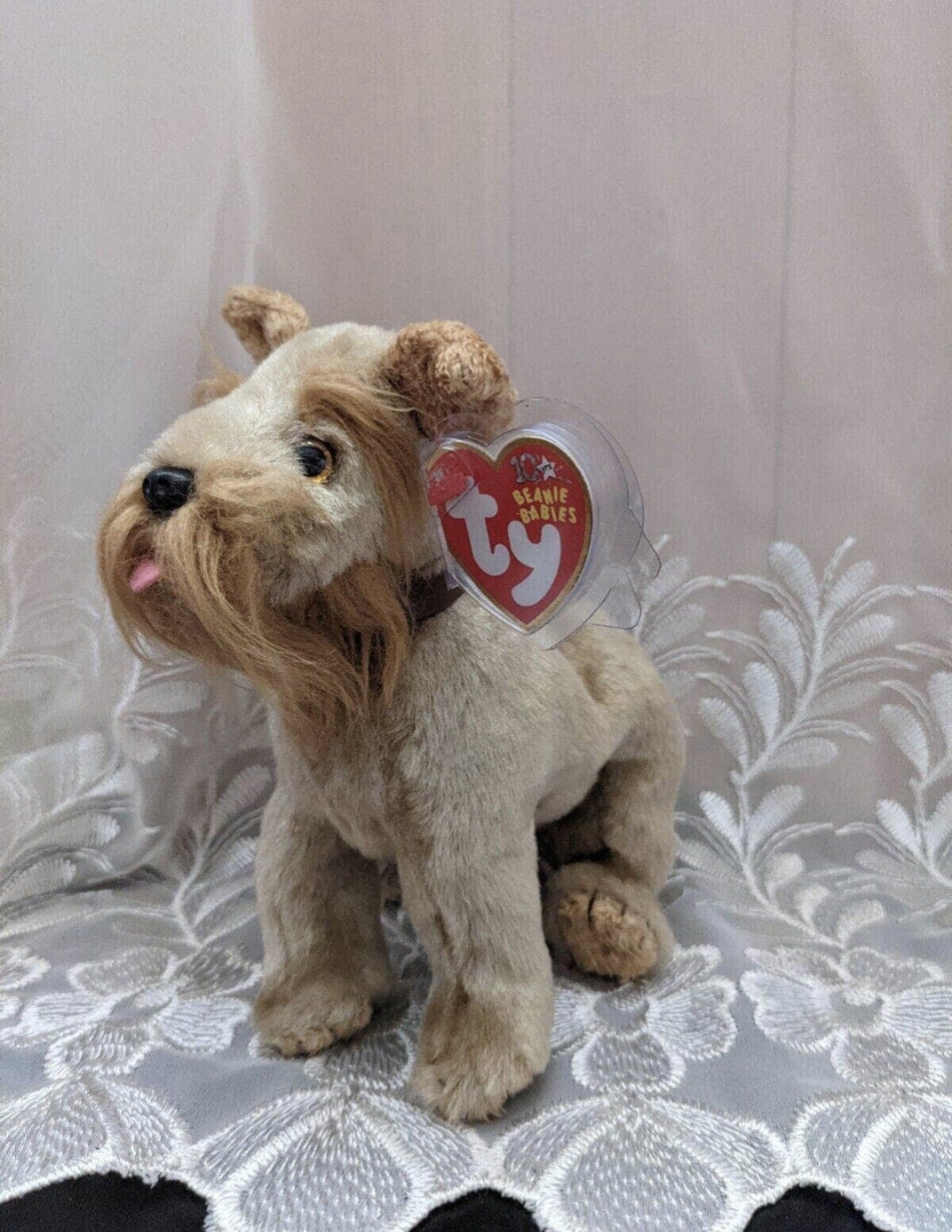 Ty Beanie Baby - Schnitzel the Schnauzer Dog (6in) - Etsy