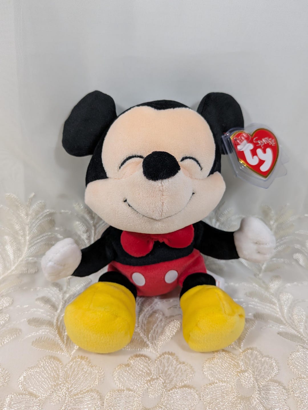Ty Sparkle Collection - Mickey Mouse the Mouse From Disney (7in) - Etsy