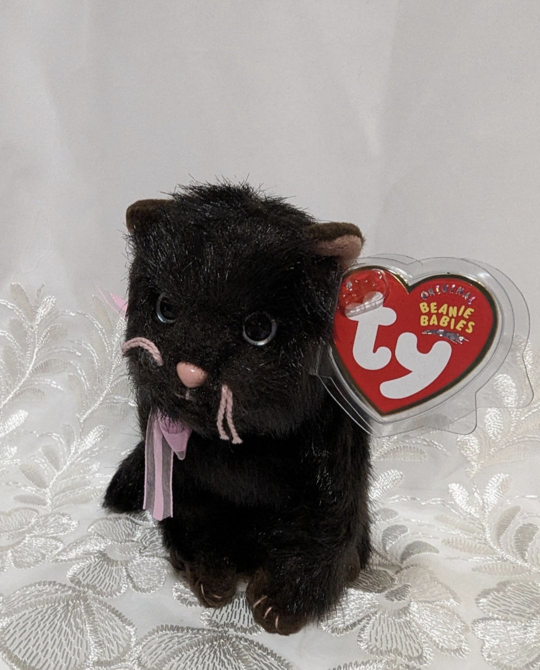 Ty Beanie Baby - Heiress the Brown Cat (6.5in) - Etsy