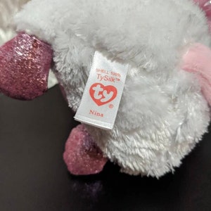 Ty Beanie Boos Nina the White Mouse With Tutu - (10 In) Mint Plush Toy ...