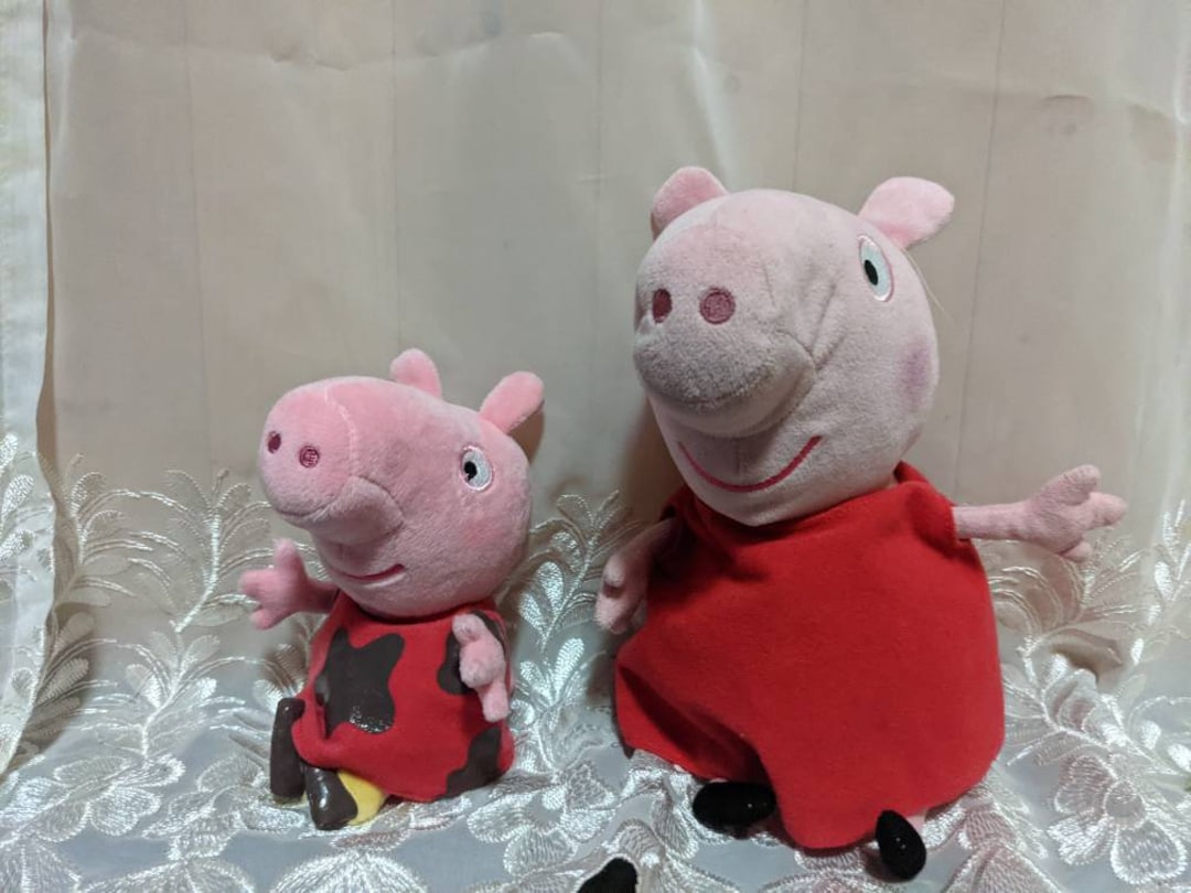 Ty Beanie Babies Peppa Pig - Large Version and Muddy Version Lot ...