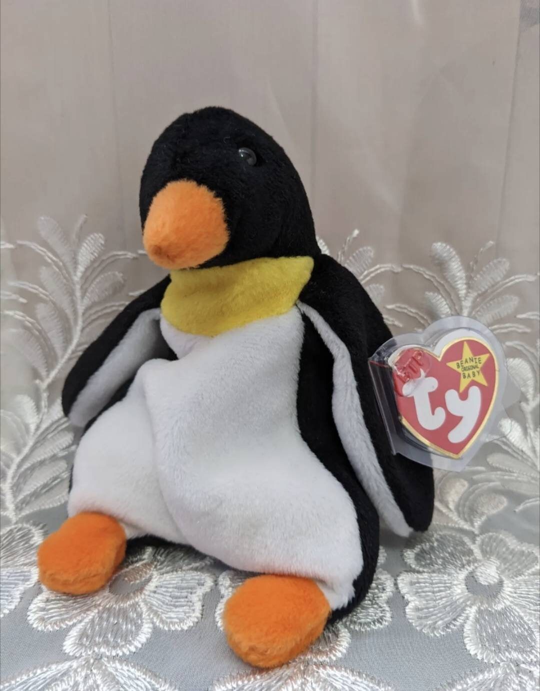 Ty Beanie Baby Waddle the Penguin - Mint Vintage Plush Toy (6.5in) - Etsy