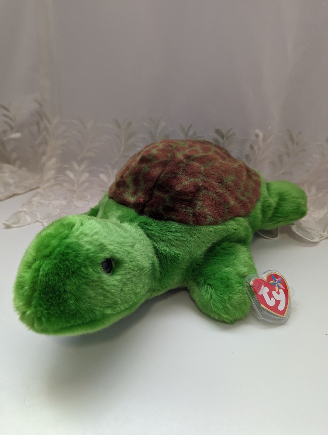 Ty Beanie Buddy - Speedy the Turtle (13in) Mint - Etsy