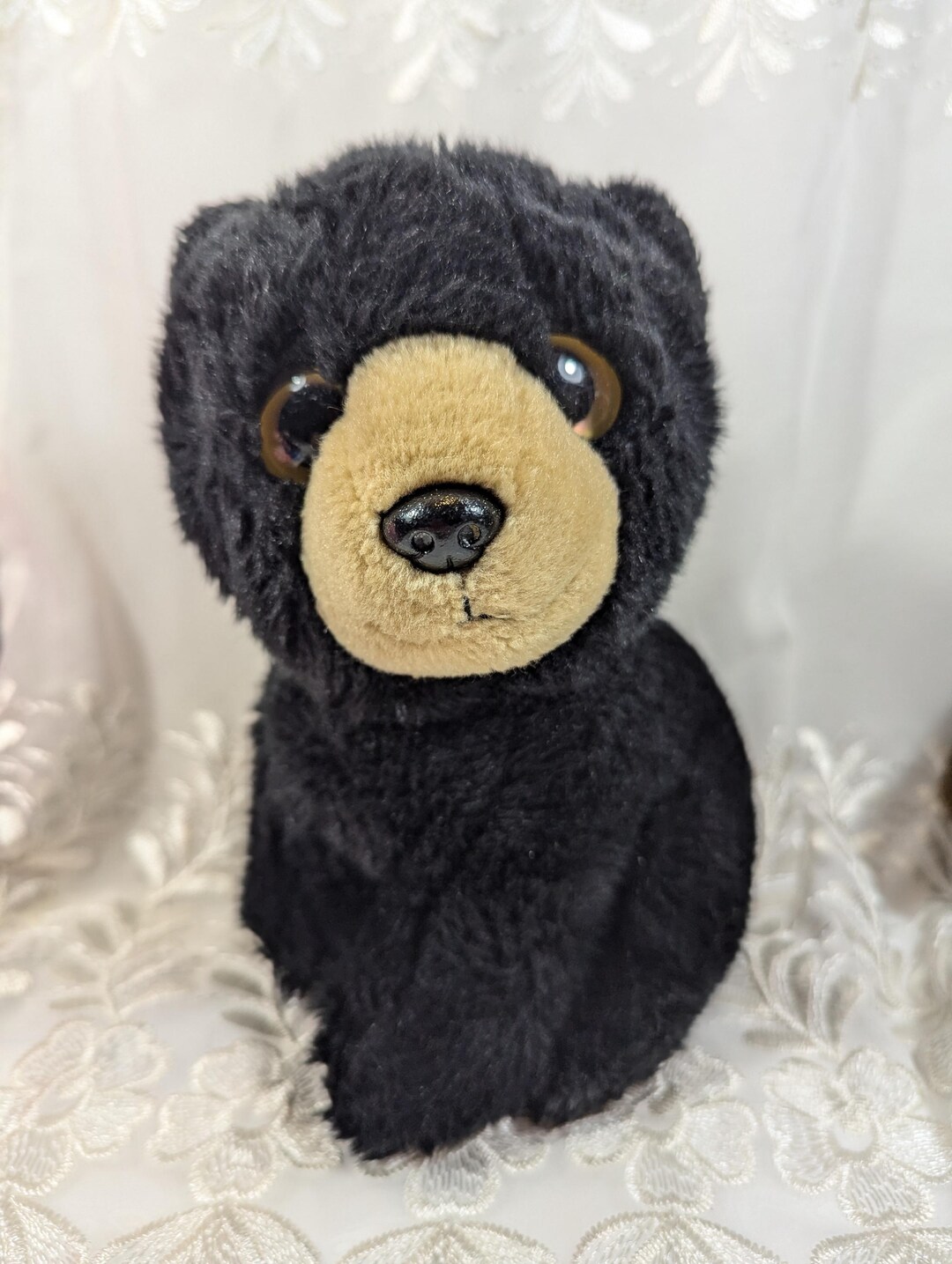 TY Wild Wild Best Classic - Midnight the Black Bear (10in) No Tag - Etsy