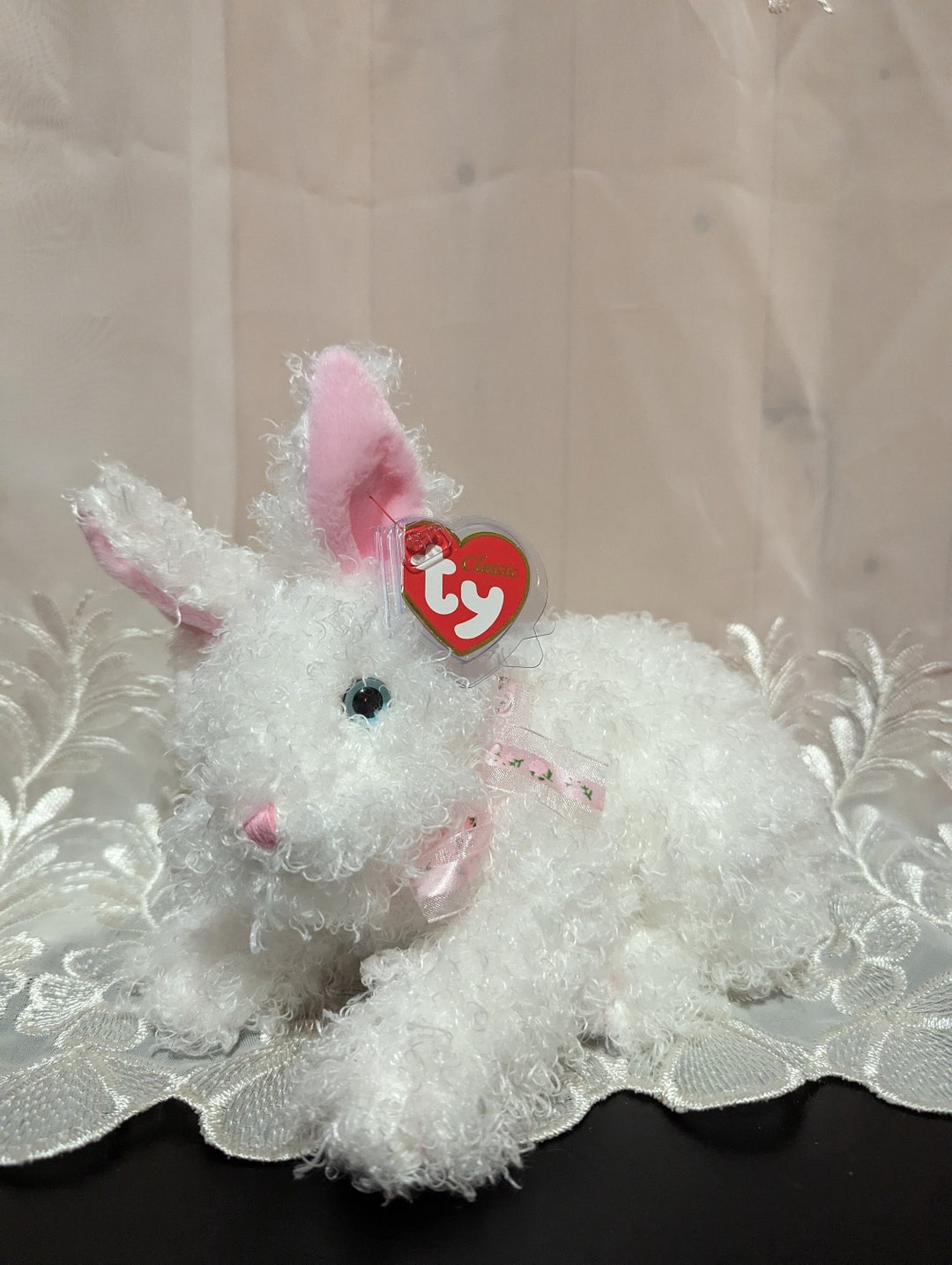 Ty Classic Collection - Presto the White Bunny Rabbit - Near Mint ...
