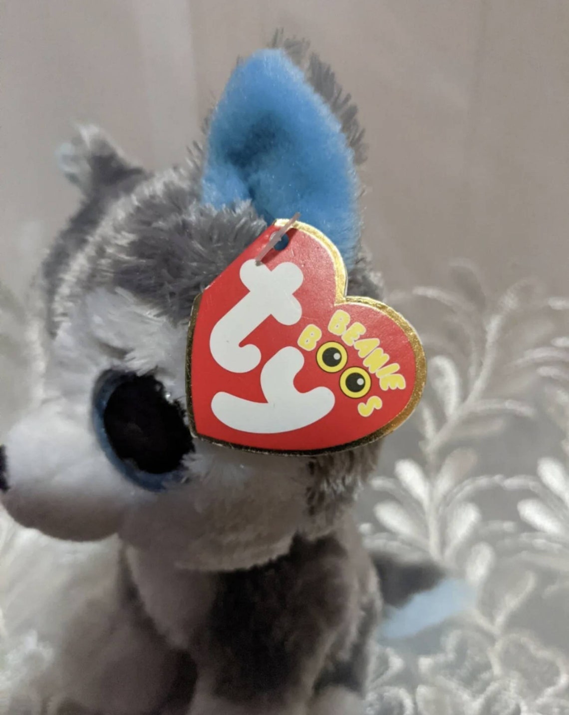 Ty Beanie Boo Slush the Husky - Mint Plush Toy Dog (6in) - Etsy