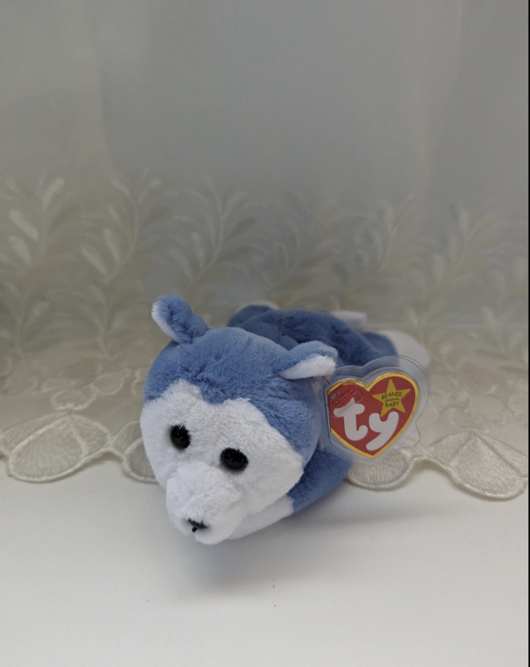Ty Beanie Baby - Nanook II the Blue Husky (8in) 30th Anniversary ...
