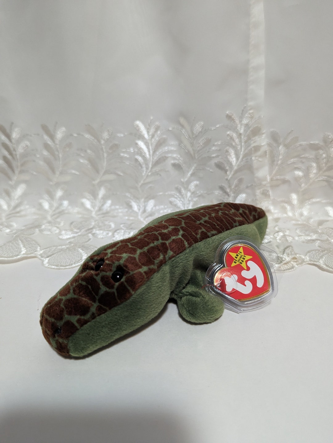 Ty Beanie Babies - Ally the Alligator (9in) - Etsy