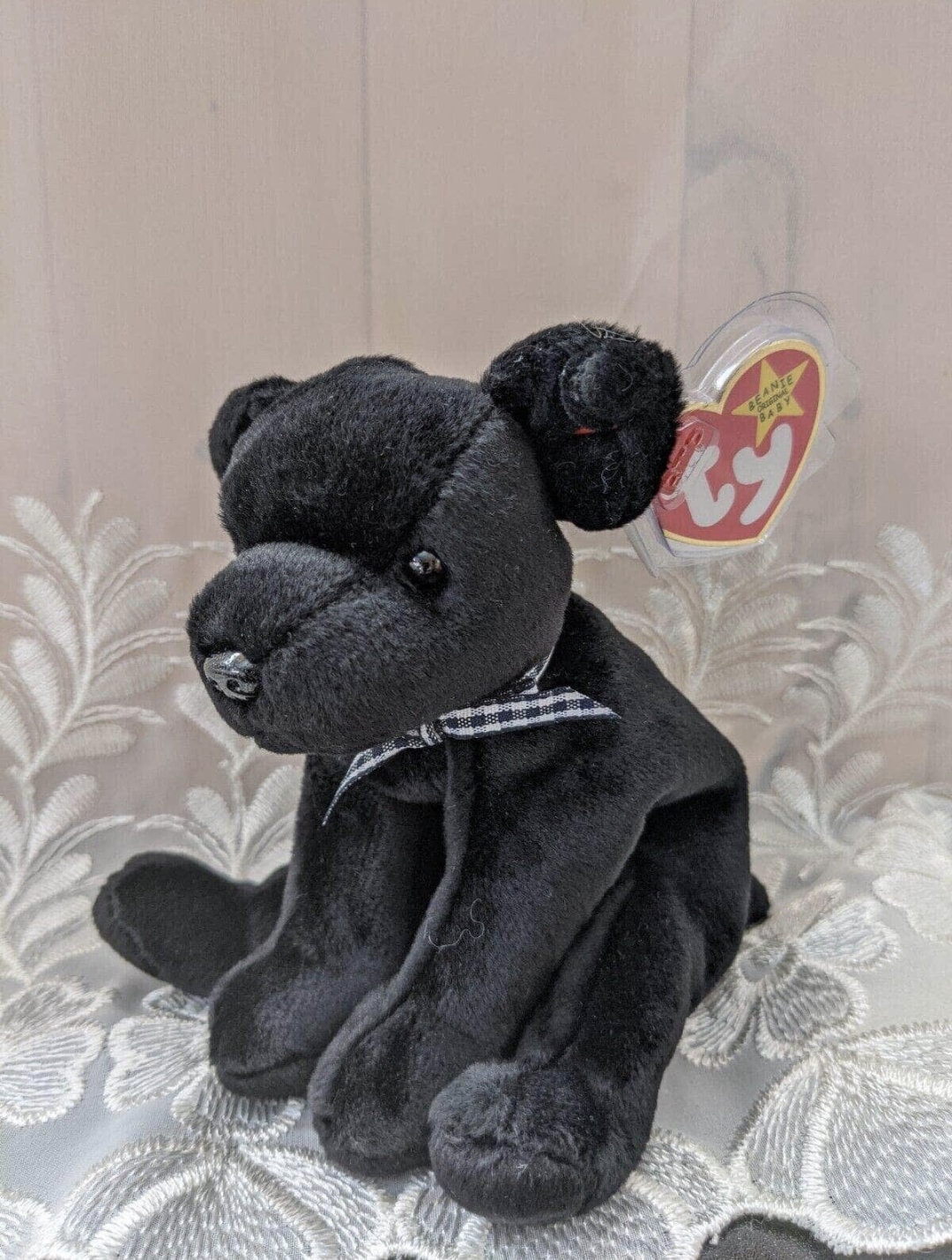 Ty Beanie Baby - Luke the Black Labrador Dog (5in) - Etsy