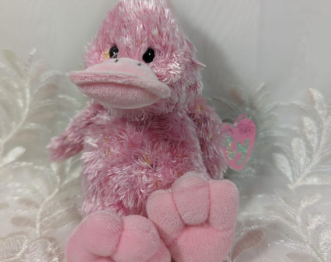 Ty Beanie Babies Pinkys - Gemma the Pink Duck - Mint Retired ...