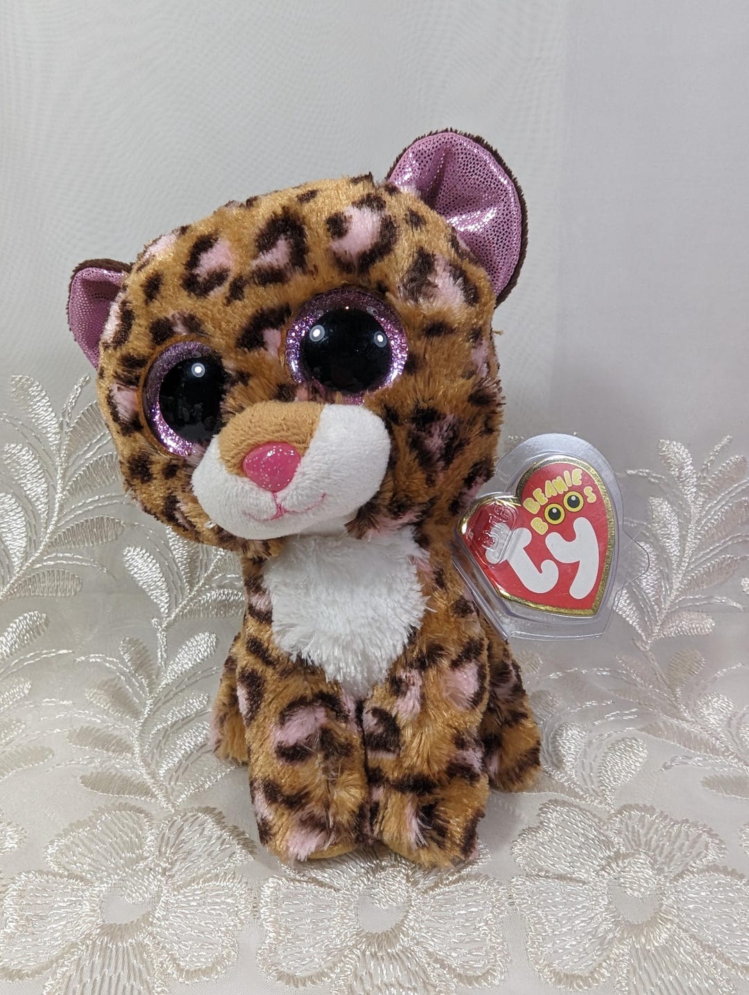 Ty Beanie Boo - Patches the Leopard (6in) Near Mint Hang Tag - Etsy