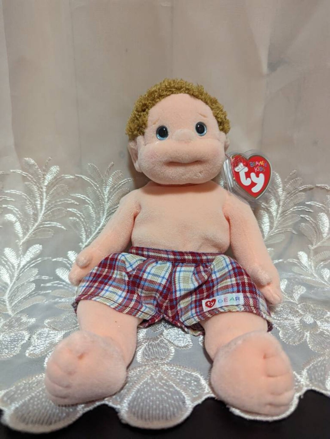 Ty Beanie Kids - Boomer the Boy Doll - Mint Vintage Plush Toy (10in) - Etsy