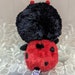 Ty Beanie Boo - Bugsy the Ladybug - Mint Rare Purple Tag Plush Toy (6in ...