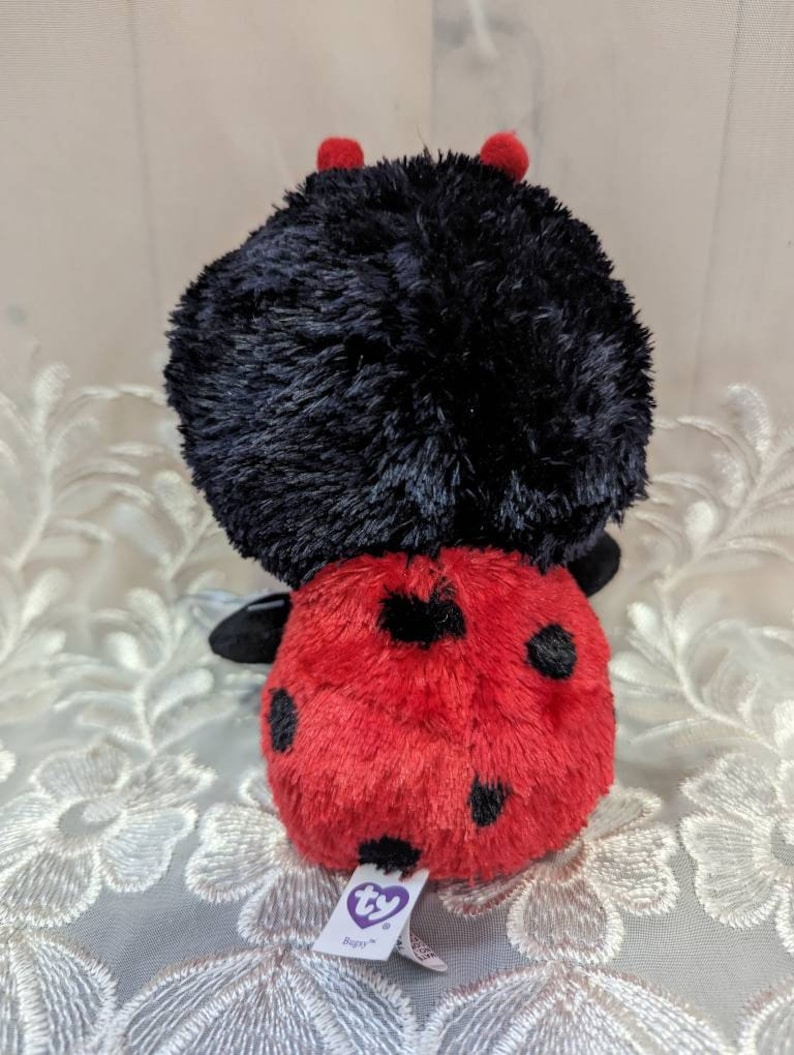 Ty Beanie Boo Bugsy the Ladybug Mint Rare Purple Tag - Etsy