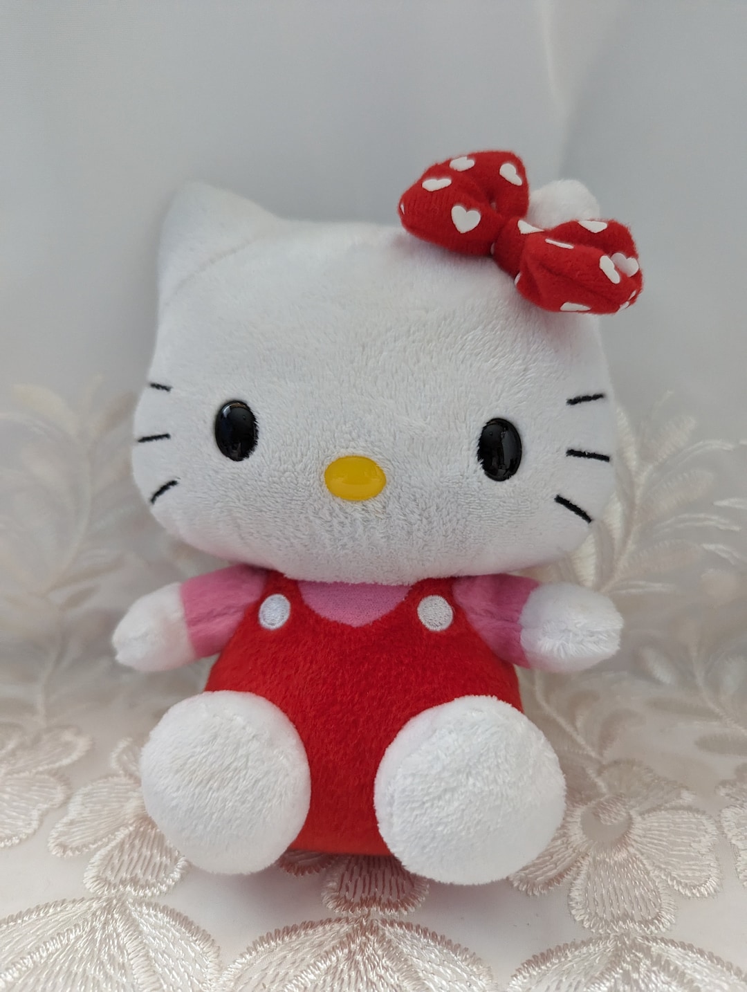 Ty Beanie Baby Hello Kitty the Cat Plush Toy 6in No Tags - Etsy
