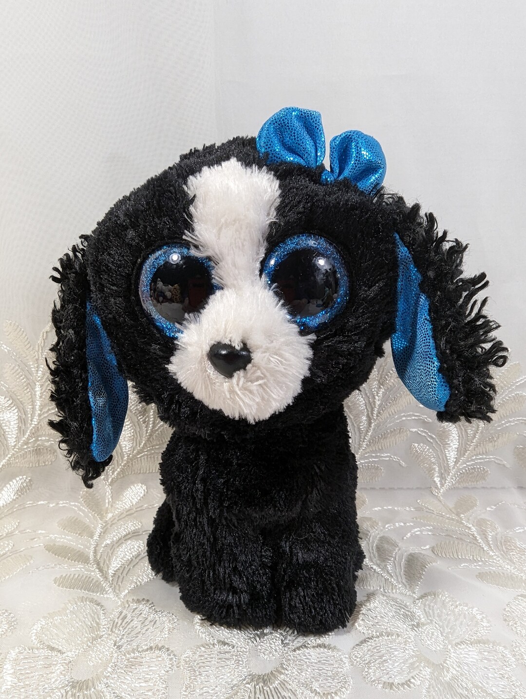 Ty Beanie Boo Tracey the Dog 6in No Tag, Minor Scuffs to Eyes - Etsy