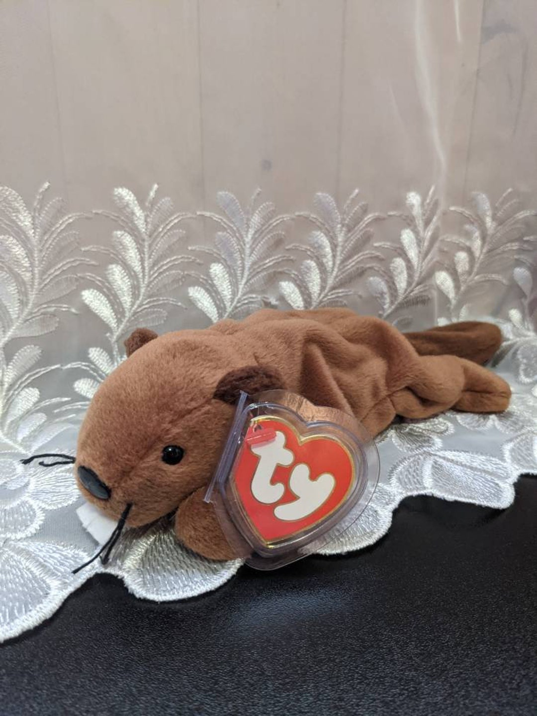 Ty Beanie Babies - Bucky the Beaver - Near Mint 3 Gen Hang Tag & 2nd ...