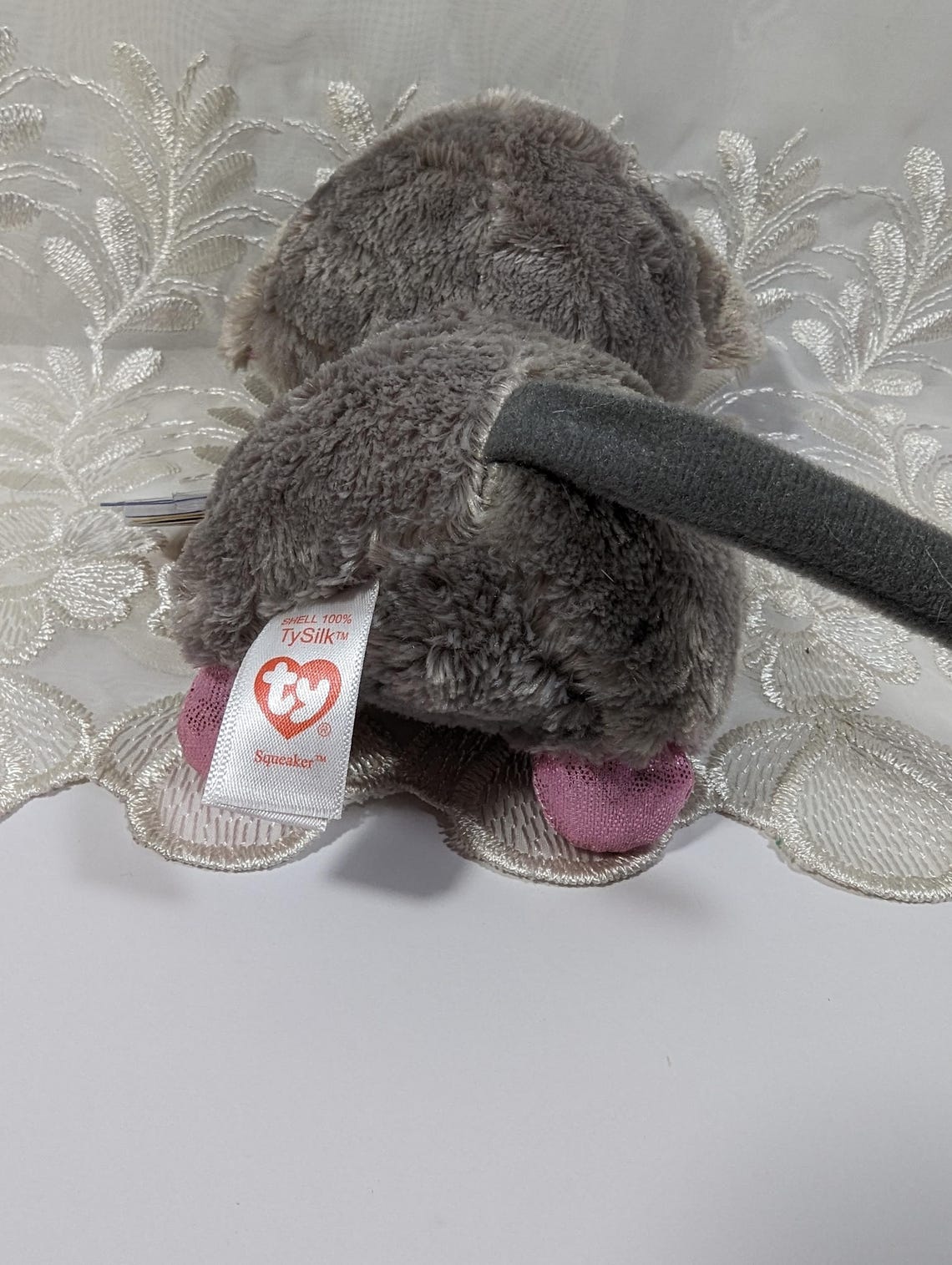 Ty Beanie Boos - Squeakers the Mouse With Cheese (6in) - Etsy