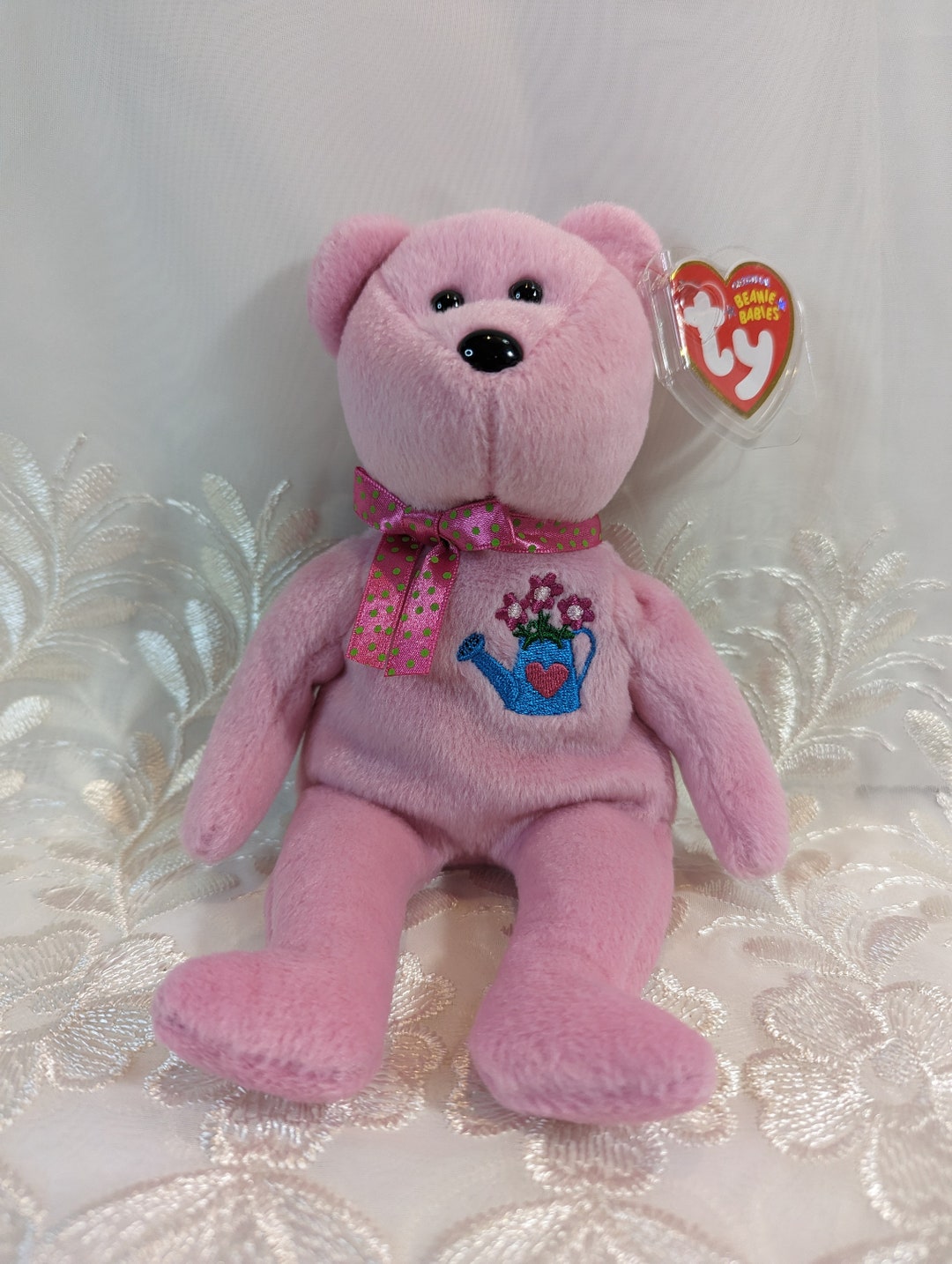 Seller Away May 14 - 28 Ty Beanie Baby - Mothering the Pink Bear ...