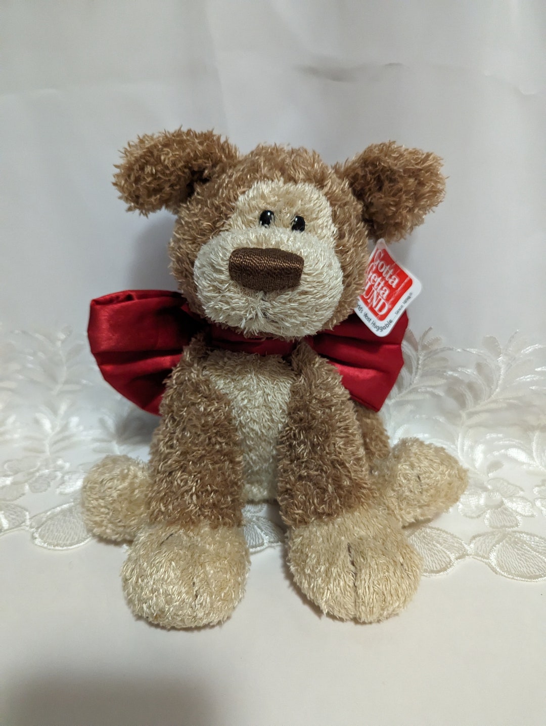 Gund - Snooky the Brown Dog (11in) Plush Stuffed Animal - Style 88571 ...
