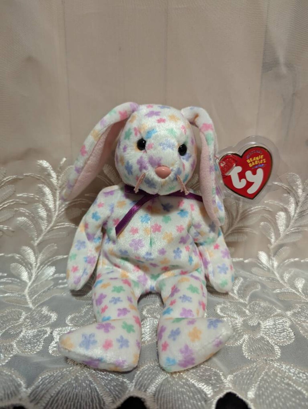 Ty Beanie Babies - Springfield the Bunny Rabbit - Mint Vintage Plush ...