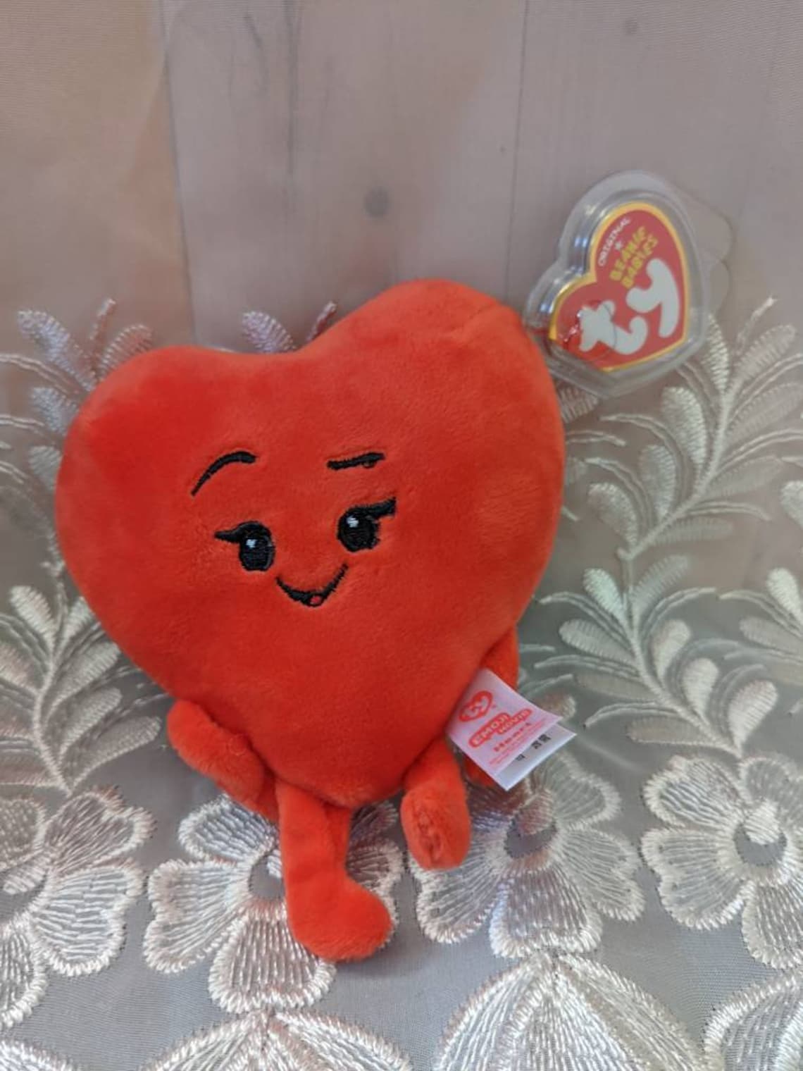 Ty Beanie Babies Emoji Movie - Choose From Jailbreak, Cat With Heart ...
