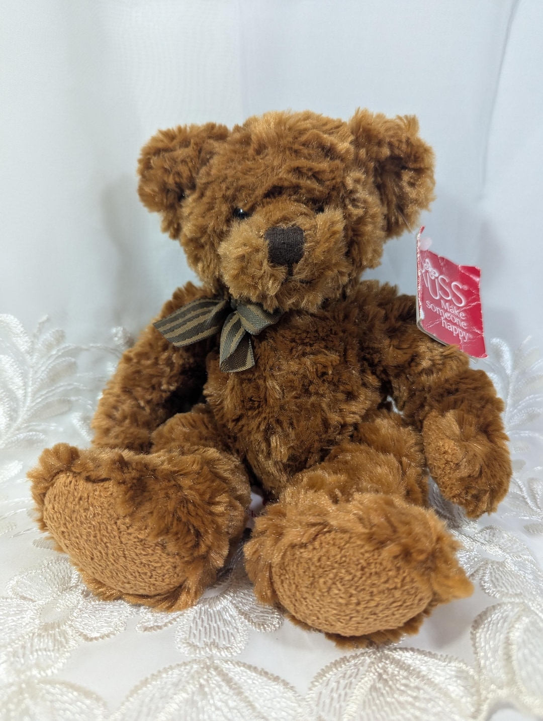Russ - Little Brown Bear Plush (9in) - Etsy