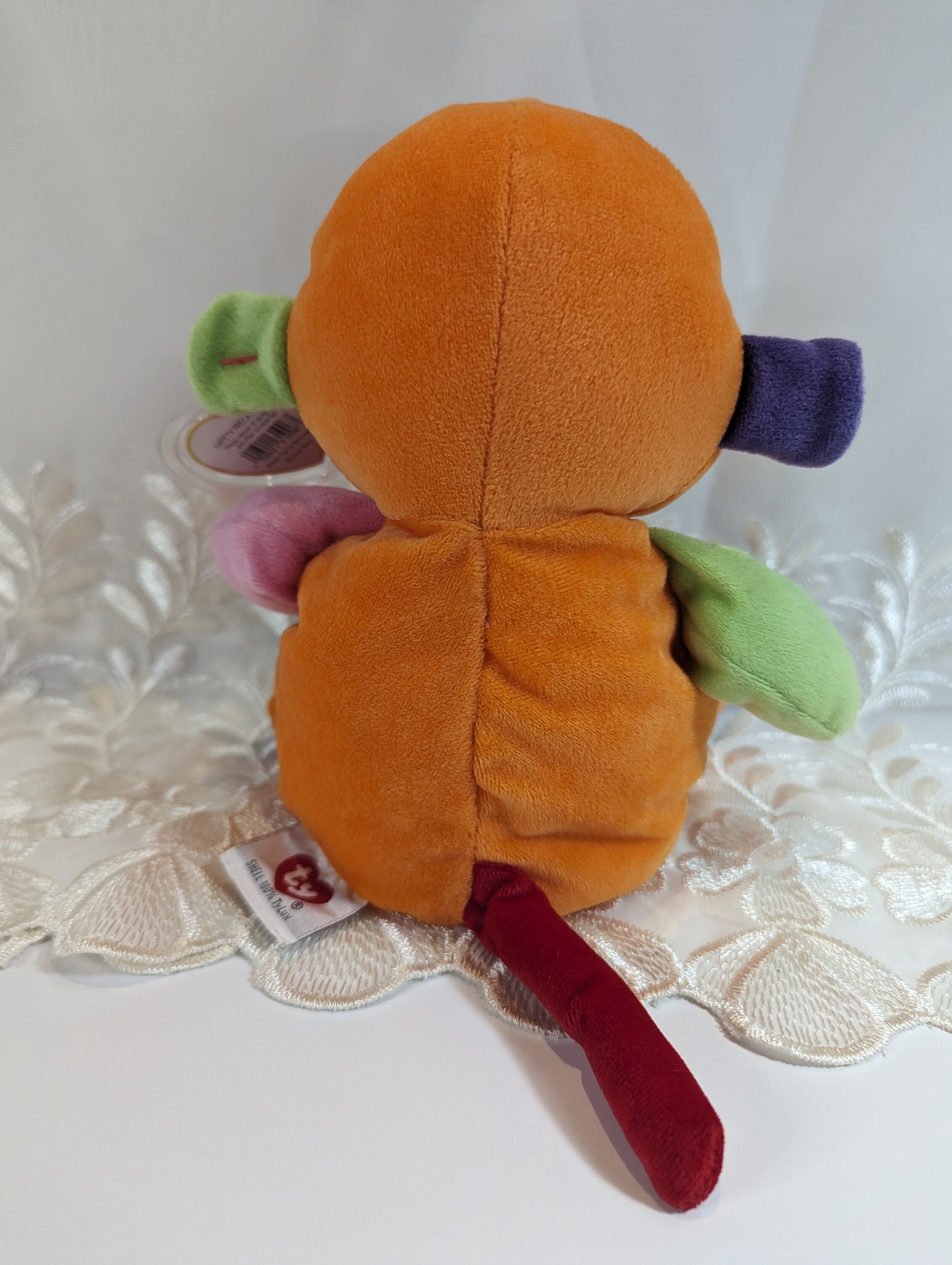 Ty Baby Collection - Funky Monkey the Orange Monkey (10in) *very Rare ...