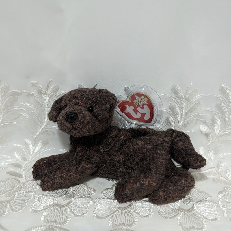 Chocolate Lab Plush Vintage - Etsy